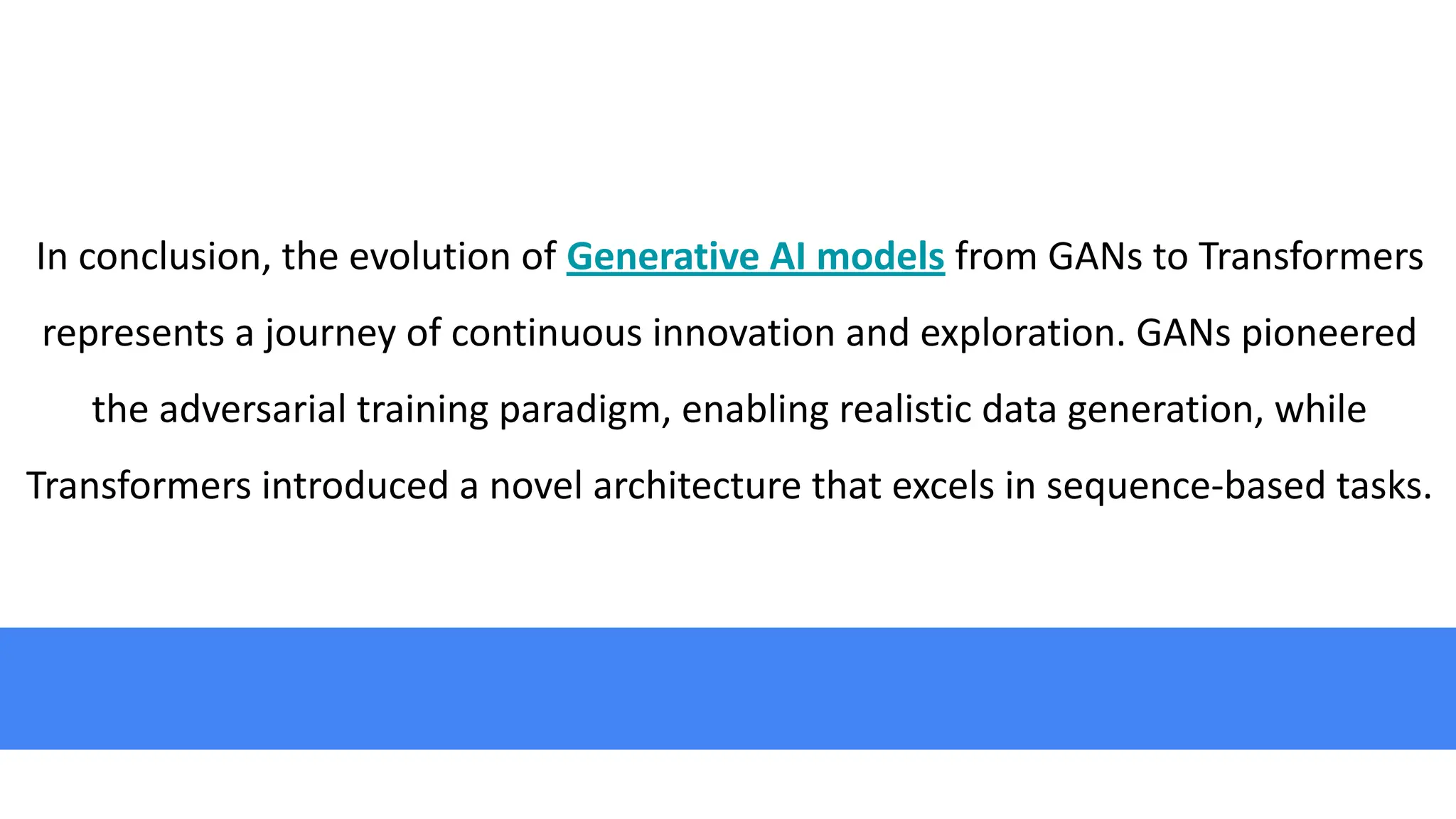 The Evolution of Generative AI Models_ From GANs to Transformers.pdf