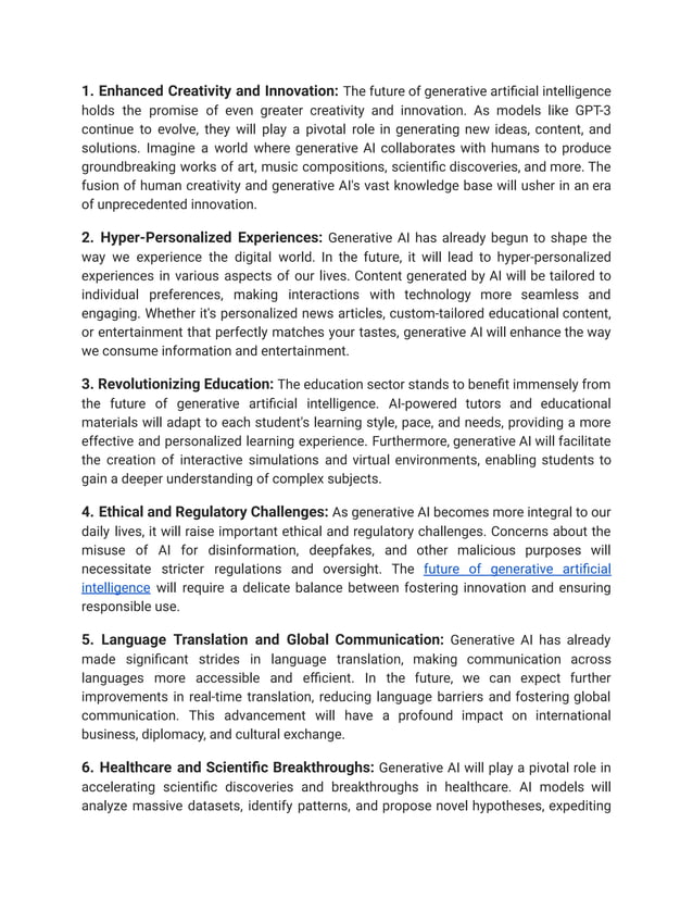 The Evolution of Generative Artificial Intelligence What Lies Ahead.pdf