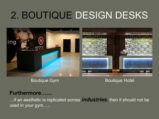 The Evolution Of Gym Reception Desks | PPT | Bodybuilding | Sports