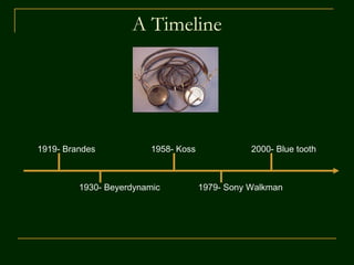 The Evolution Of Headphones | PPT