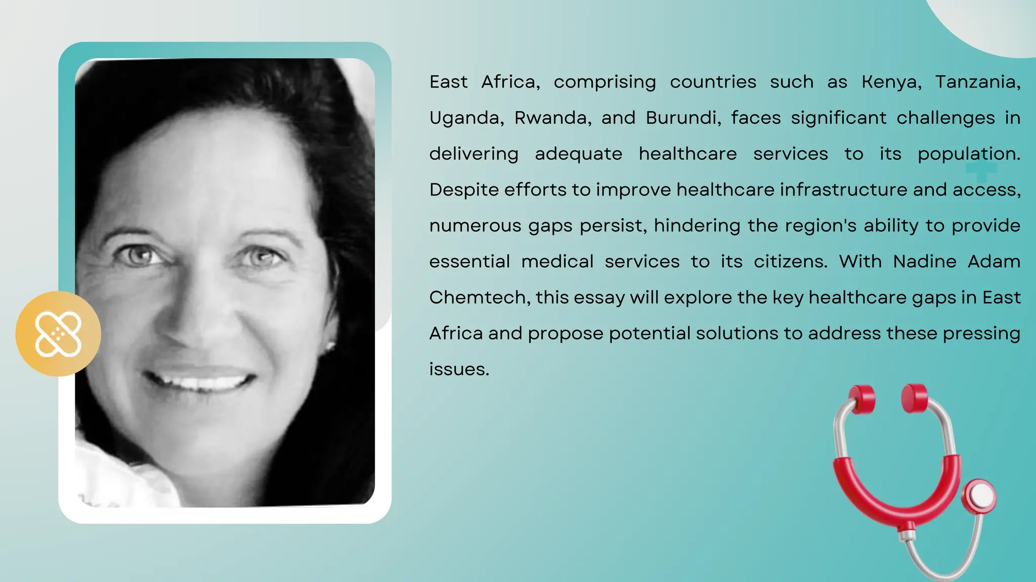The Evolution of Healthcare in Africa Nadine Adam Chemtech.pptx