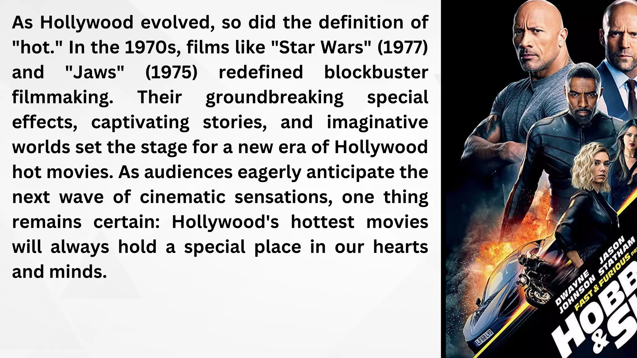 The Evolution of Hollywood's Hottest Movies A Captivating Journey ...