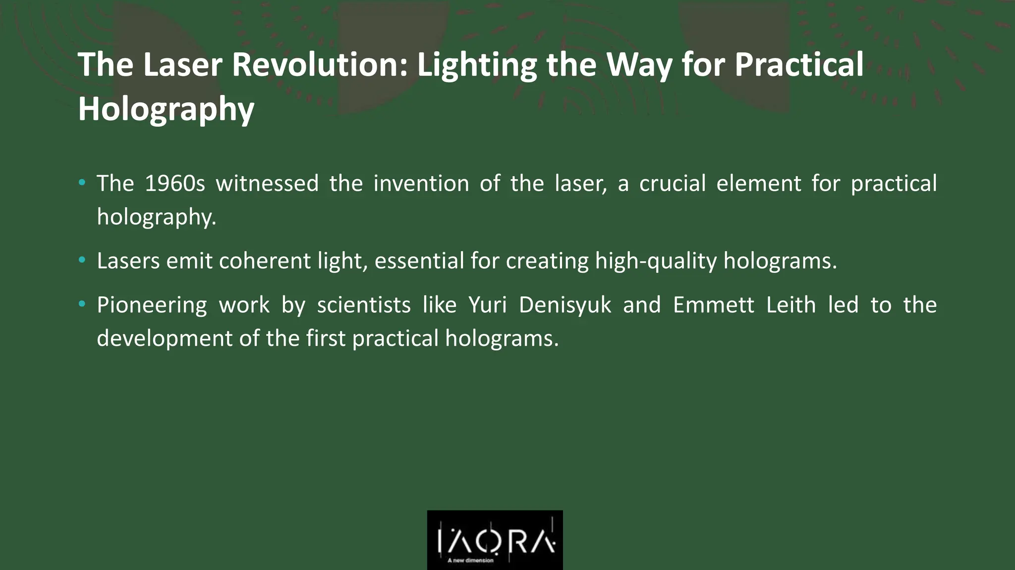 The Evolution of Hologram Technology: From Science Fiction to Reality ...