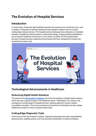 The Evolution of Hospital Services.pptx
