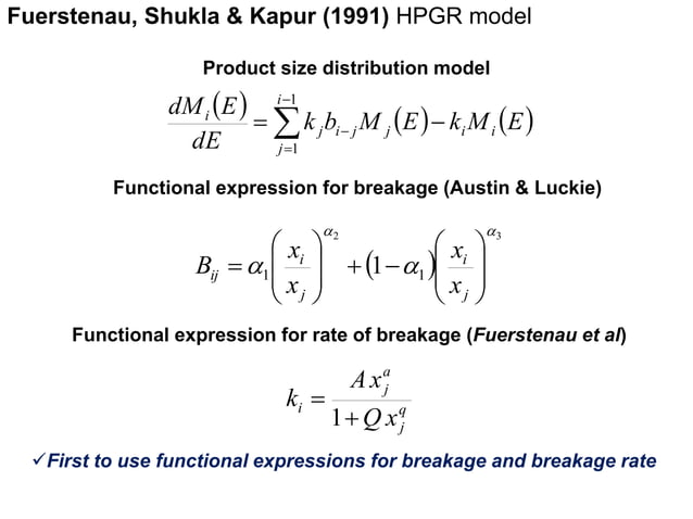 The evolution of hpgr modelling final | PPTX