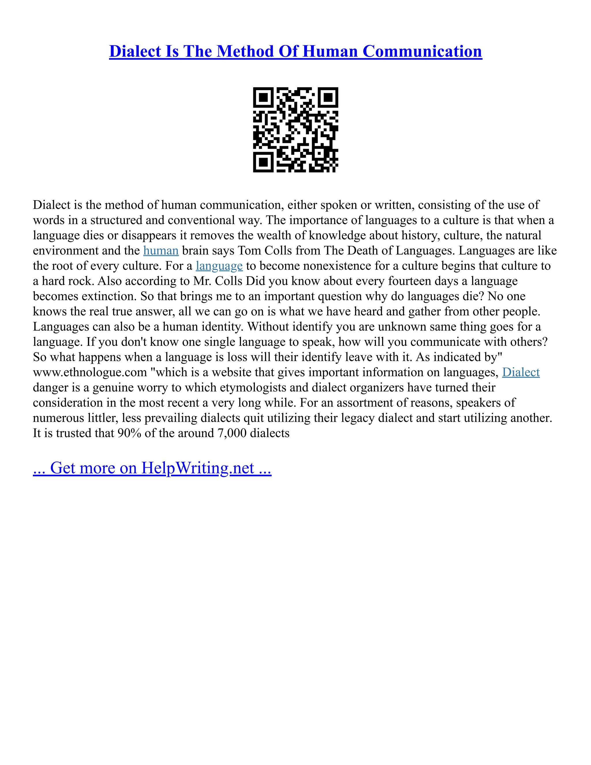 The Evolution Of Human Communication | PDF