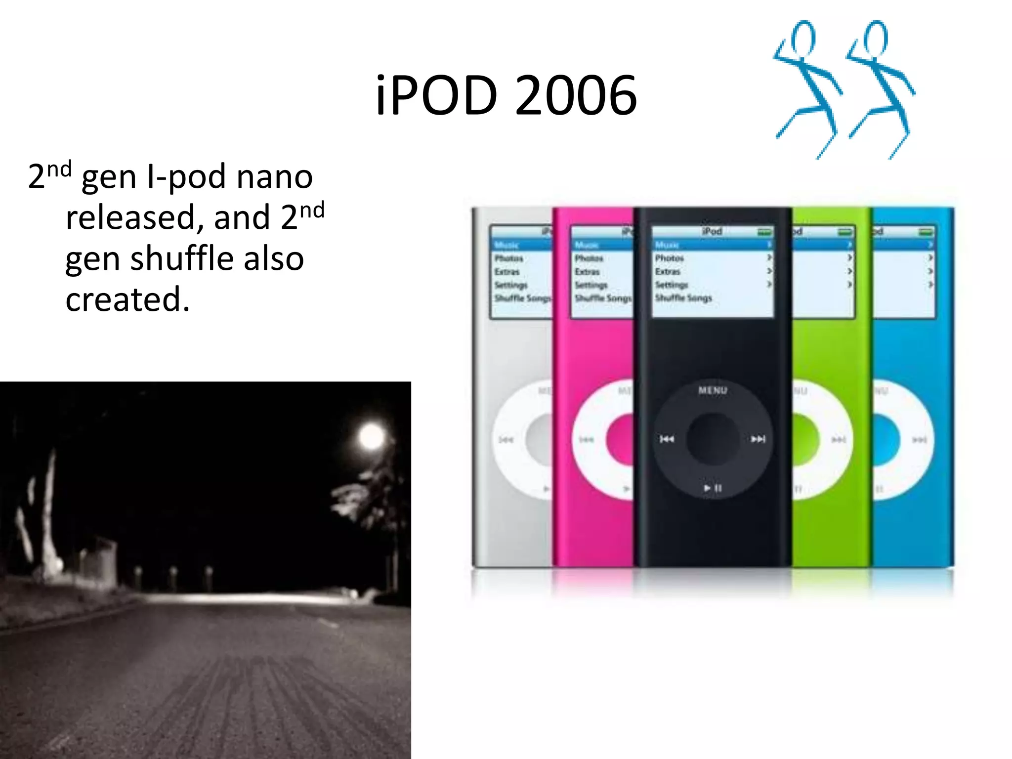 The evolution of i pods | PPTX