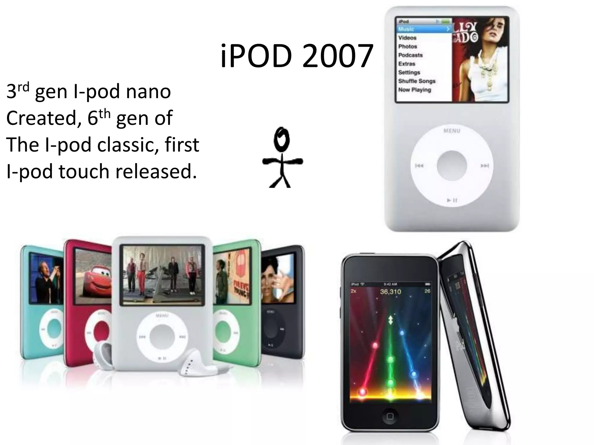 The evolution of i pods | PPT