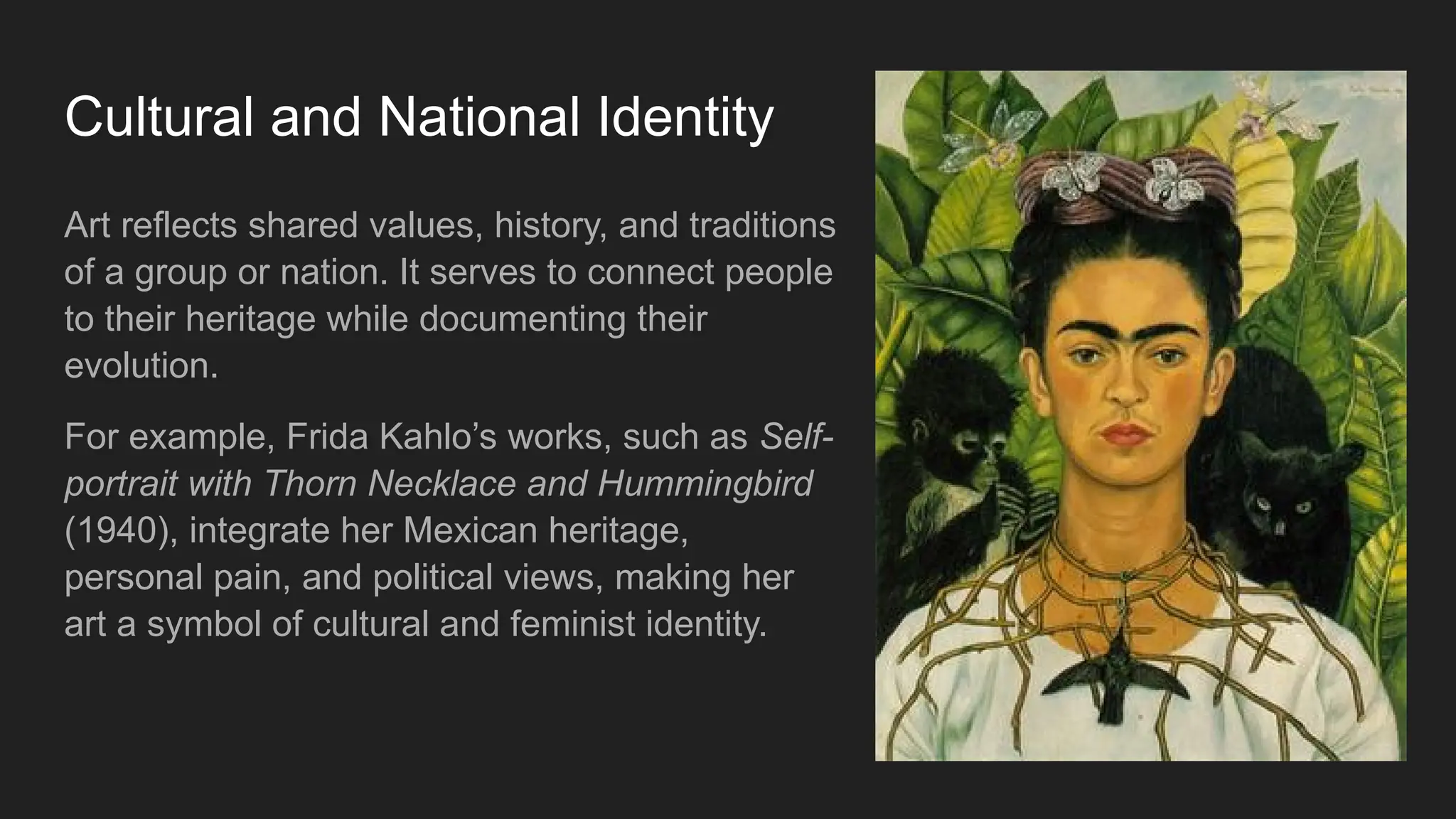 The Evolution of Identity Through Art - Overview | PPTX