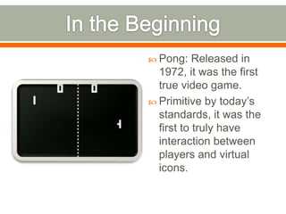 The evolution of interactive media | PPTX | Roleplaying Games | Games ...