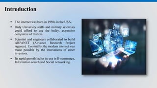 The Evolution of Internet : How consumers use technology and its impact ...