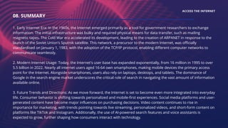Assignment 2 - The Evolution of Internet | PDF