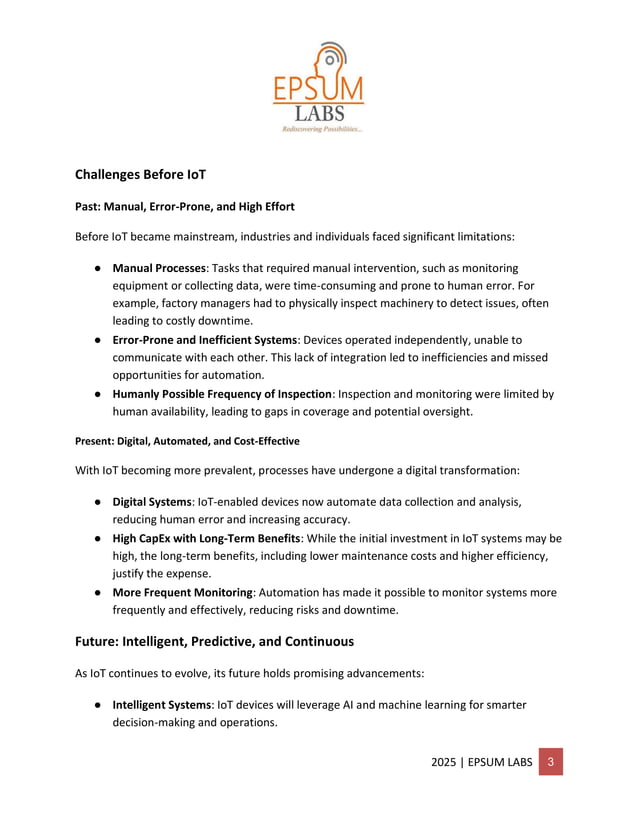 The Evolution of Internet of Things (IoT): From Concept to Everyday ...