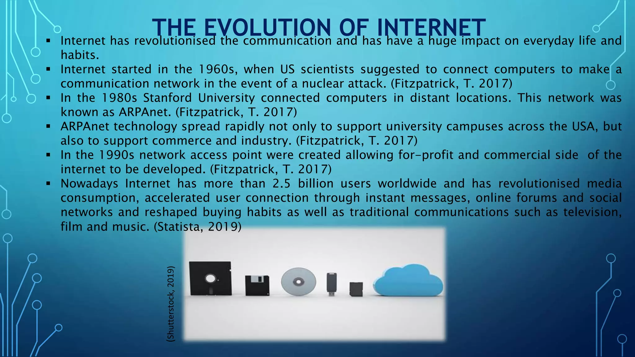 The Evolution of Internet | PPT