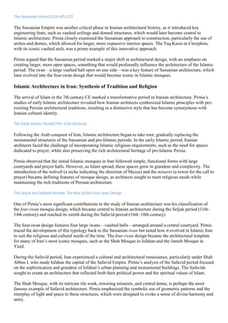 The Evolution of Iranian Architecture According to Pirnia.pdf