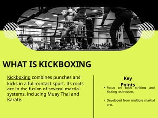 The Evolution of Kickboxing A Journey Through Time.pptx