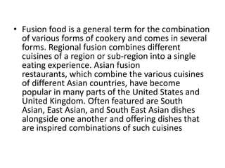 The evolution of korean food | PPTX