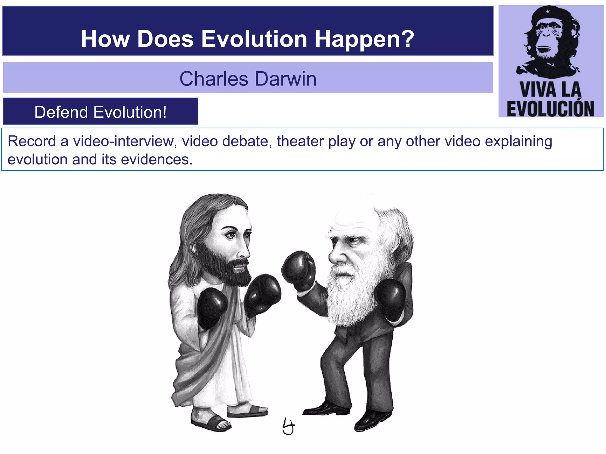 The Evolution of Living Things | PPT