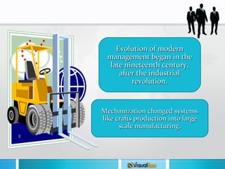 The evolution of management theory | PPT