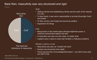 The Evolution of Masculinity in Singapore march 2017 | PDF
