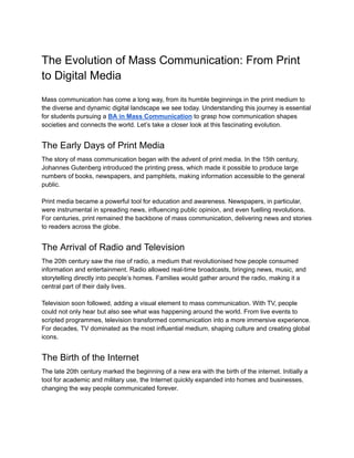 The Evolution of Mass Communication From Print to Digital Media.pdf