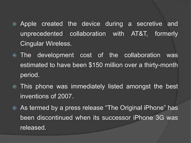 The evolution of mobile phones | PPTX | Smartphones | Consumer Electronics