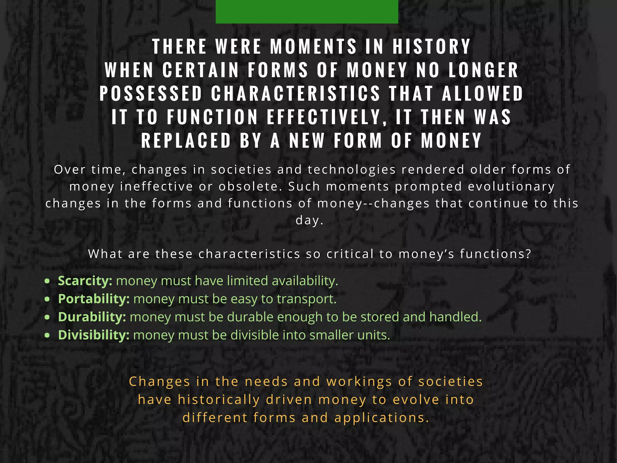 Evolution of Money | PPT