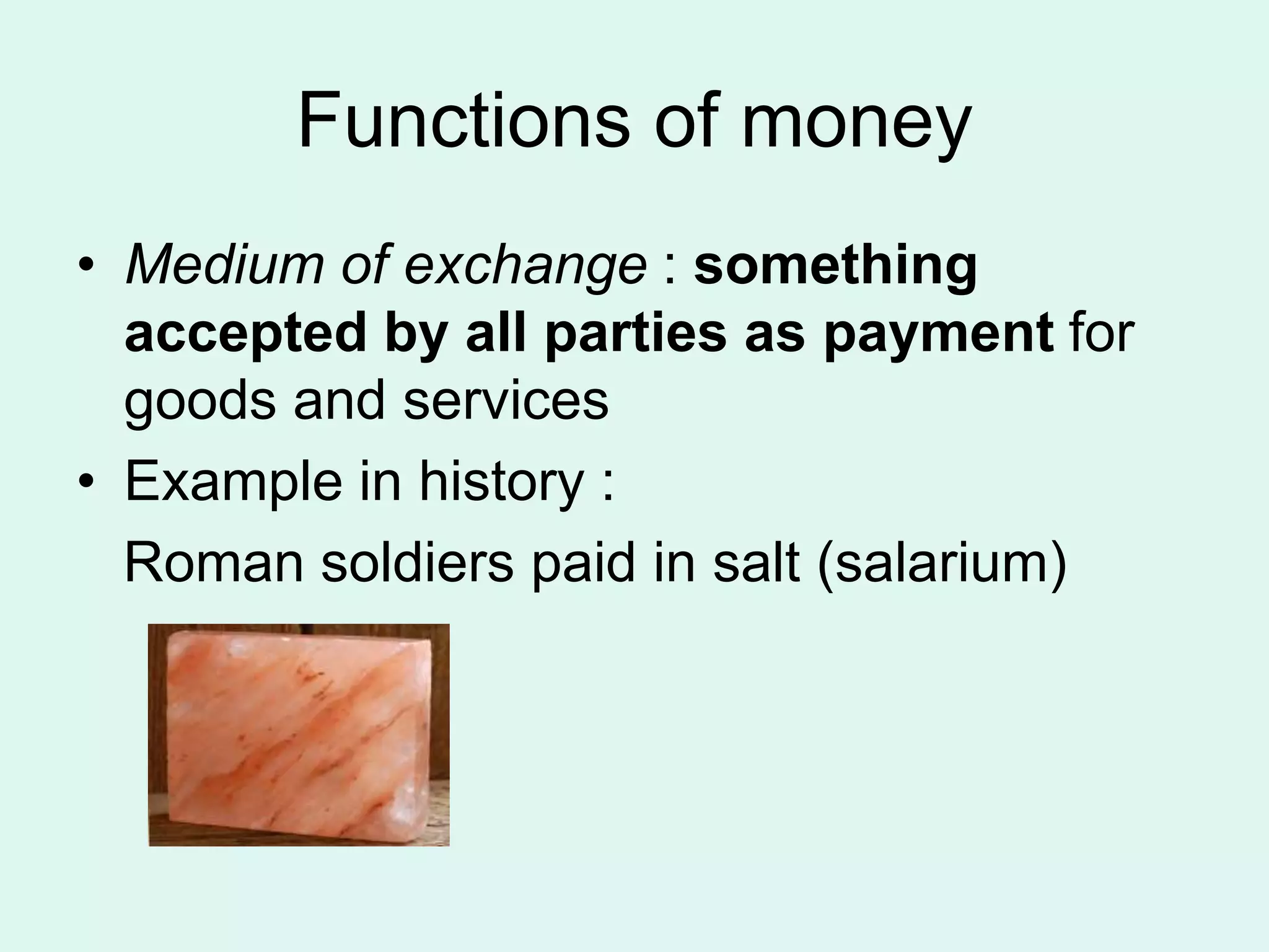 The Evolution of Money.ppt