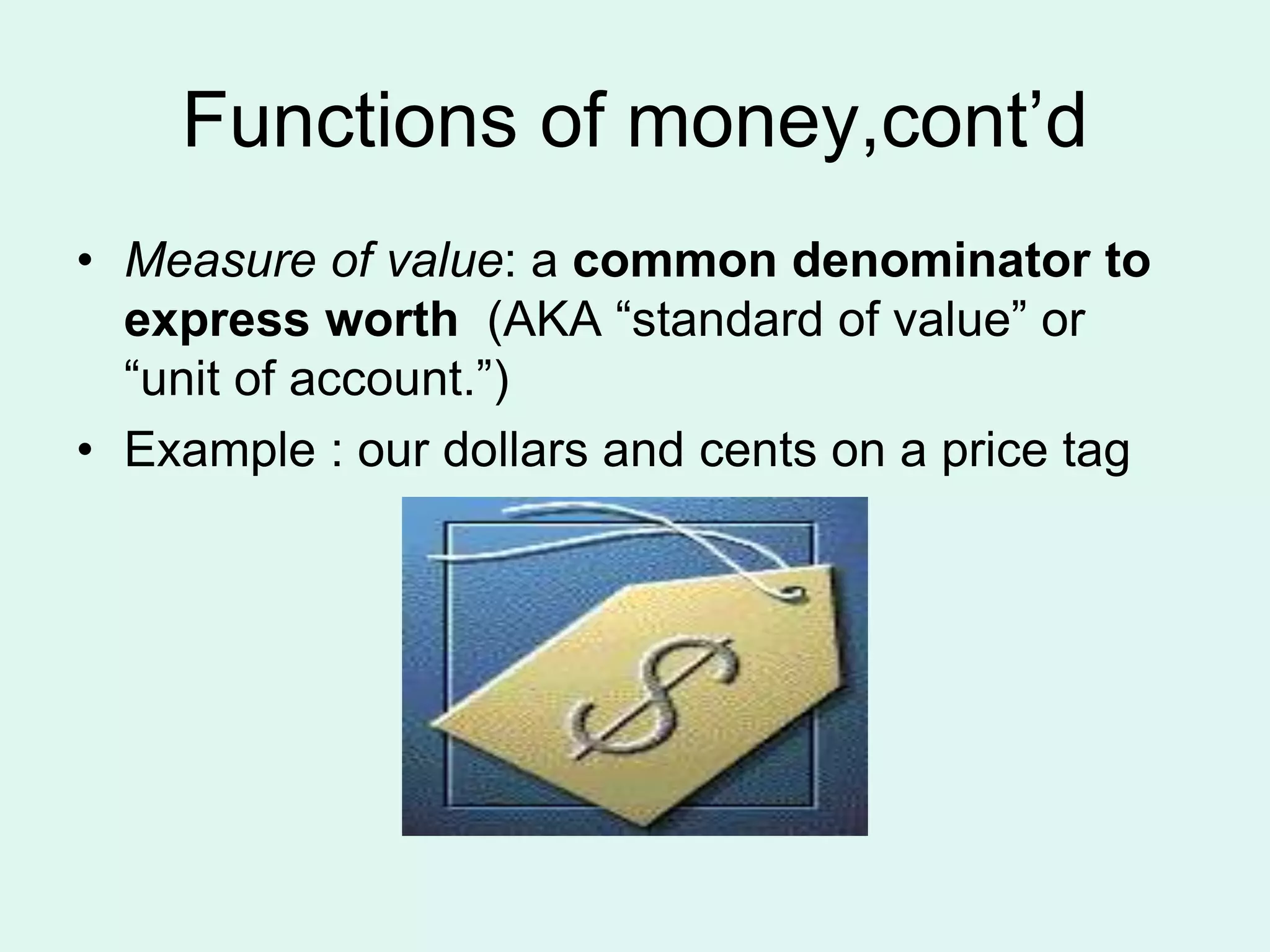 The Evolution of Money.ppt
