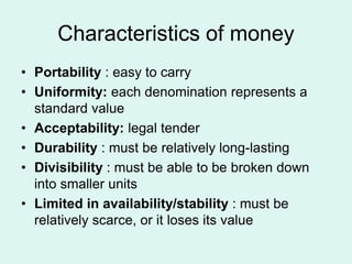 The Evolution of Money.ppt