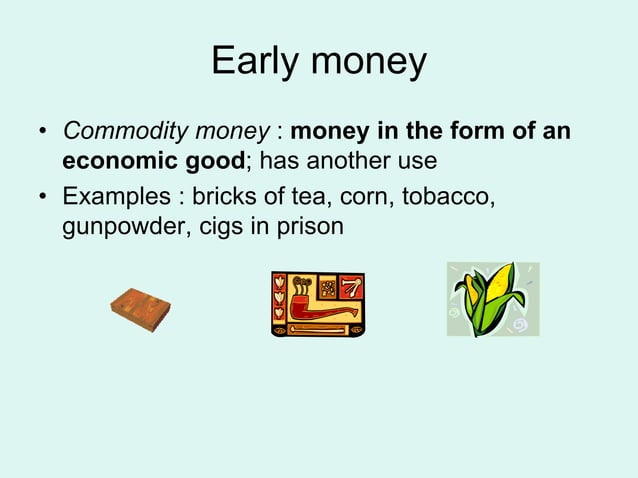 The Evolution of Money.ppt | Currencies | Economy
