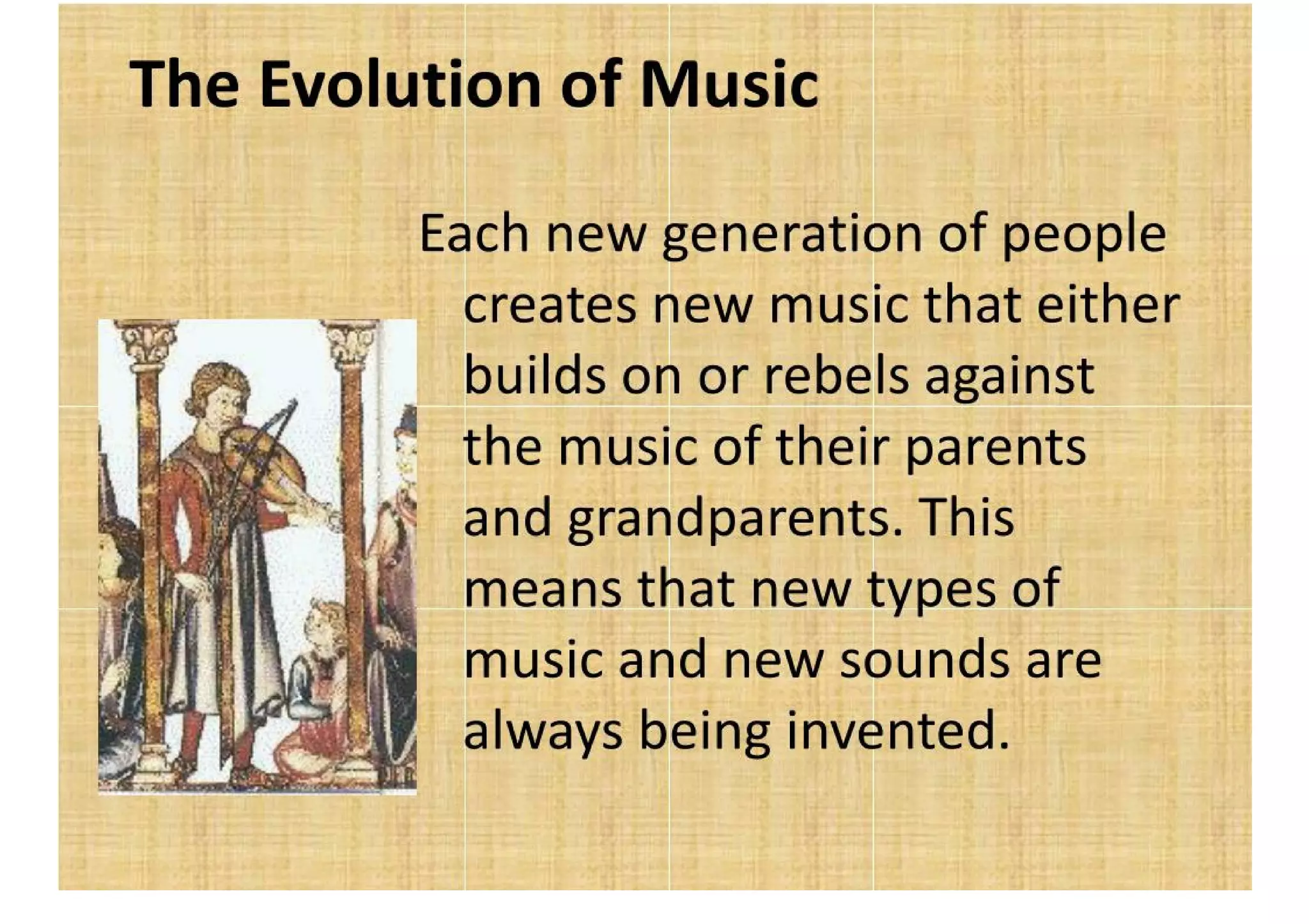 The Evolution Of Music | PDF