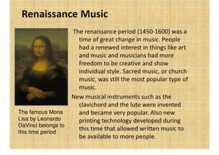 The Evolution Of Music | PDF | Music | Entertainment