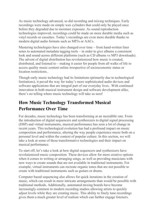 The Evolution of Music Technology.pdf