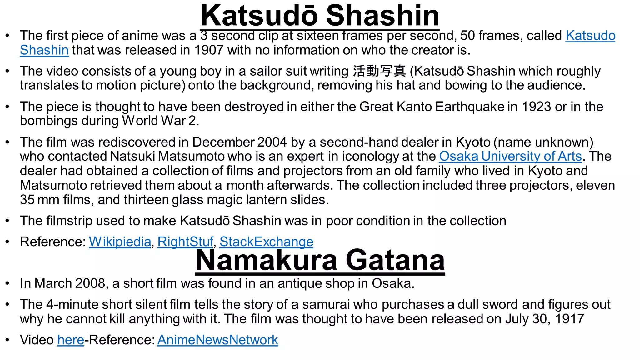 The evolution of anime | PDF