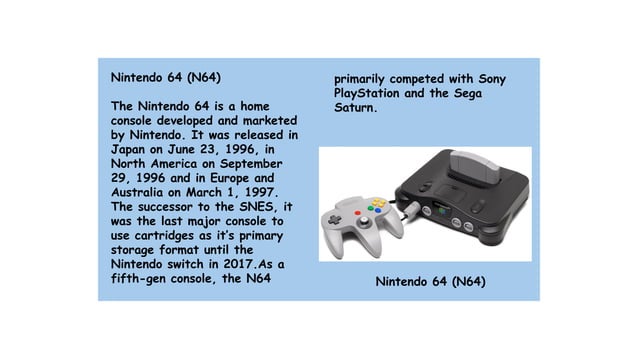 The evolution of Nintendo home consoles (1).pptx | Home Entertainment ...