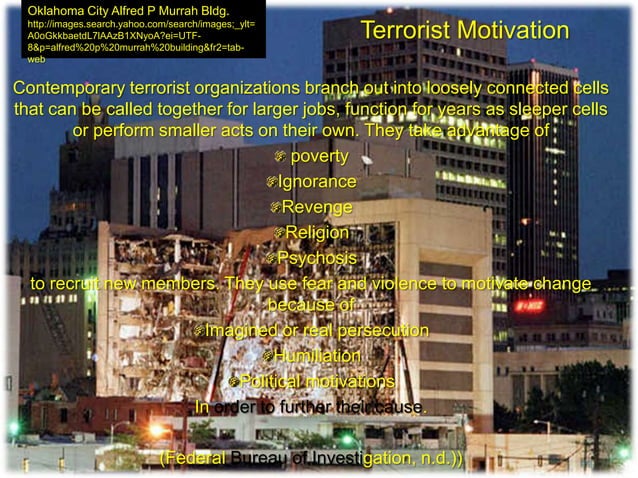 The Evolution Of Politicical Violence And Terrorism | PPTX