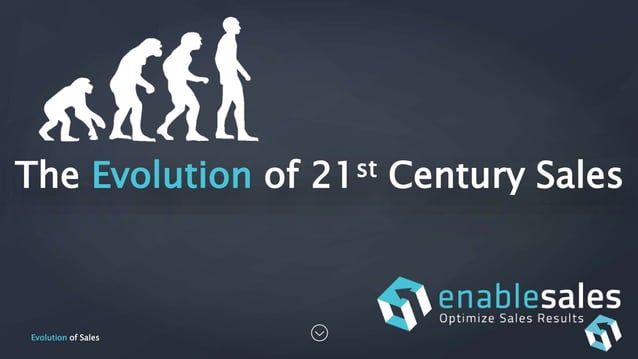 The Evolution of Sales | PPT