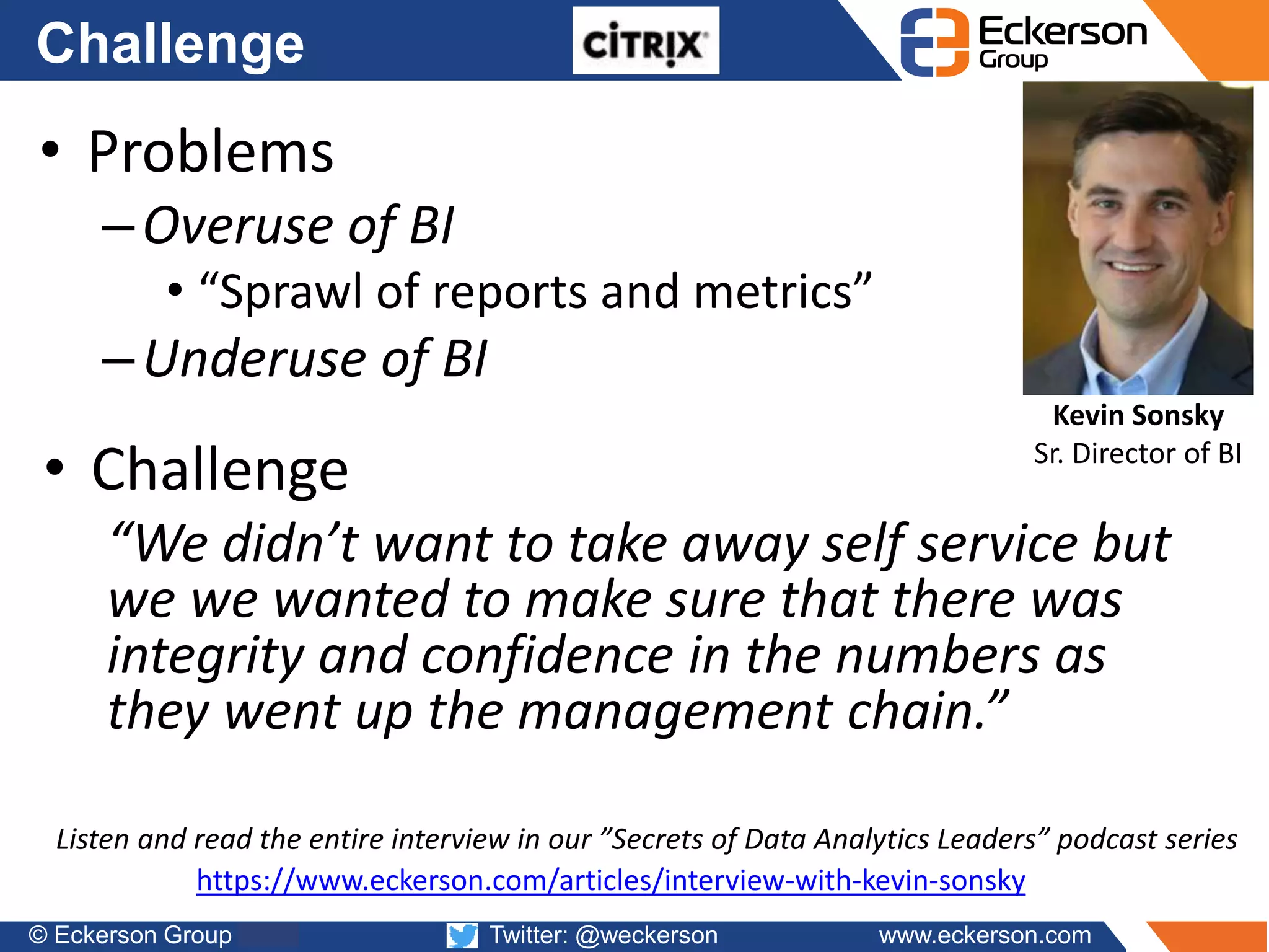The Evolution of Self-Service Analytics | PPTX