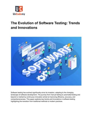 The Evolution of Software Testing_ Trends and Innovations.pdf