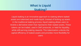 The Evolution of Staking Liquid Staking Protocols Explained .pptx
