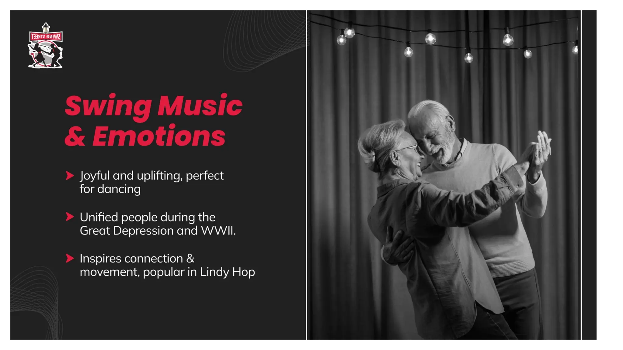 The Evolution of Swing: From Dance Halls to Modern Revival.pptx