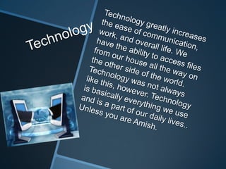 The evolution of technology | PPTX