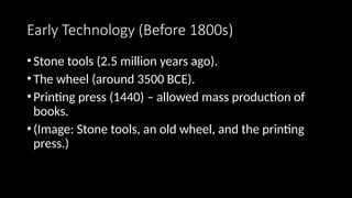 The Evolution of Technology 1800 2020.pptx