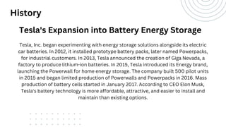 The Evolution of Tesla Energy Innovations in Solar and Battery ...