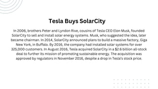 The Evolution of Tesla Energy Innovations in Solar and Battery ...