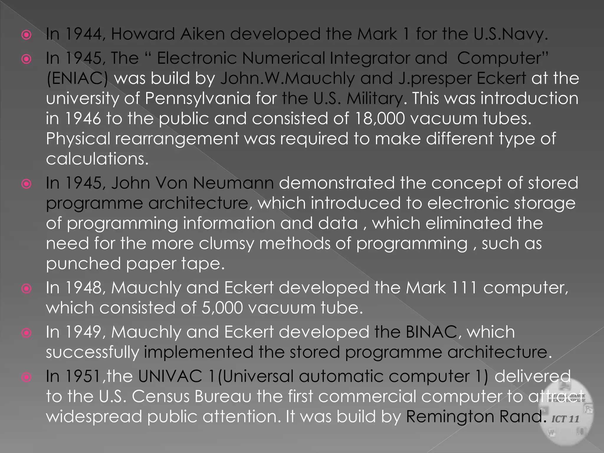 The evolution of the computers | PPTX