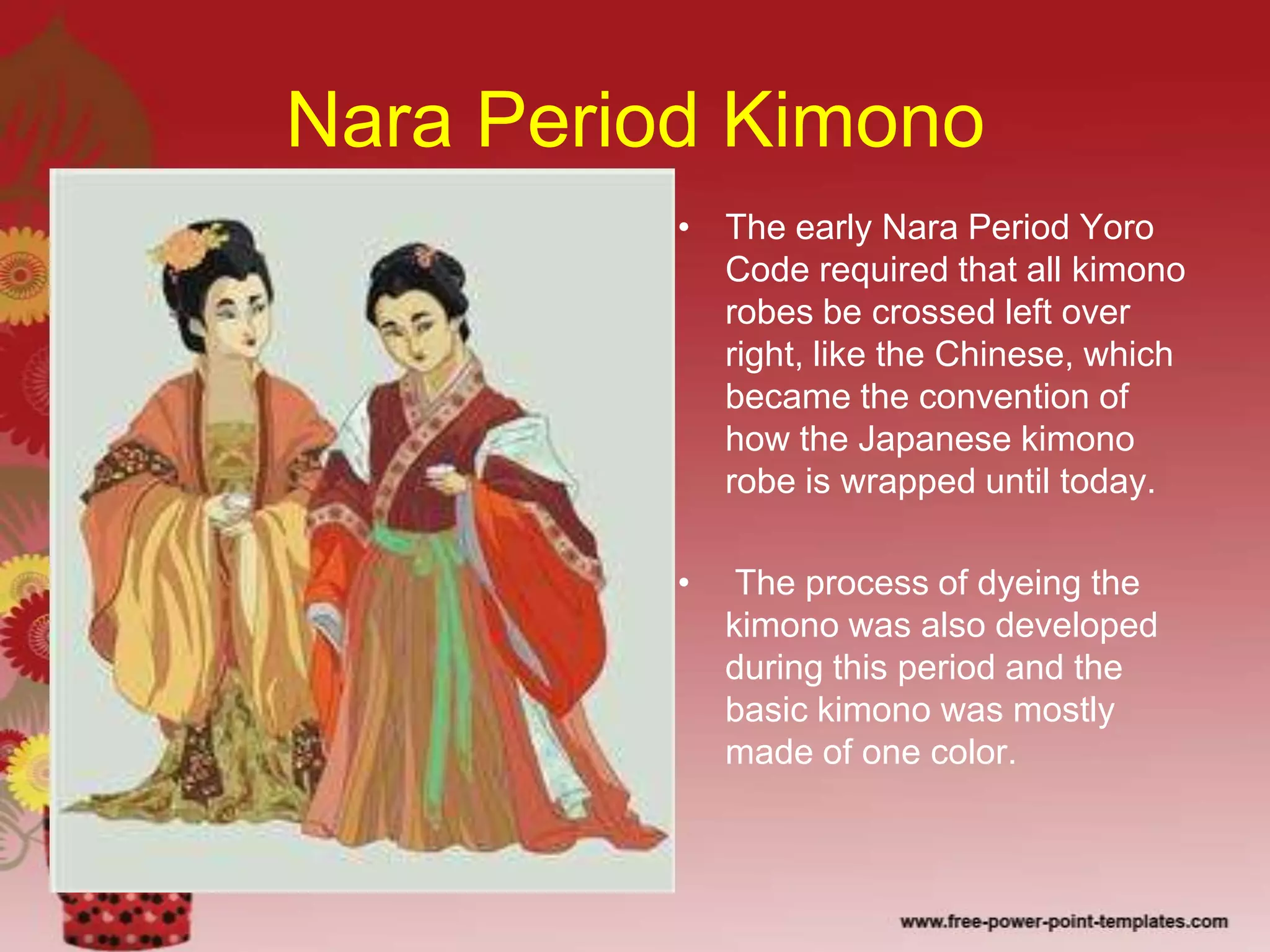 The Evolution of the Design of the Japanese Kimono | PPSX