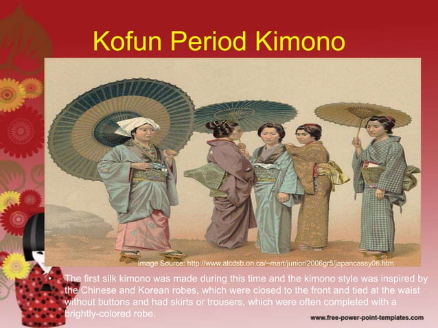 The Evolution of the Design of the Japanese Kimono | PPT