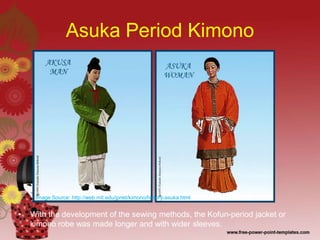 The Evolution of the Design of the Japanese Kimono | PPSX